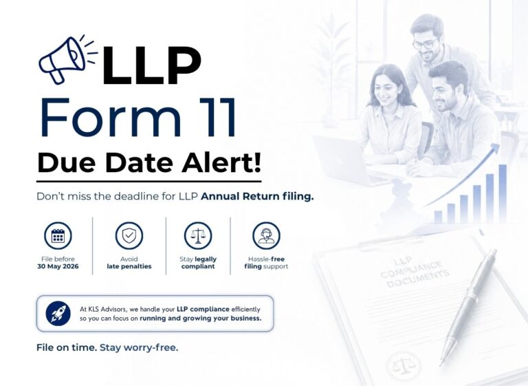 Form 11 for LLP: Complete Annual Return Filing Guide - KLS Advisors